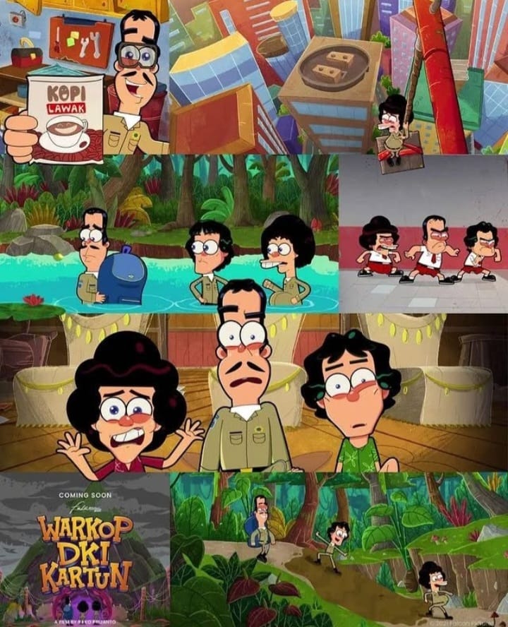 Film ‘Warkop DKI Kartun’ Siap Tayang di Bioskop 26 Juni 2025